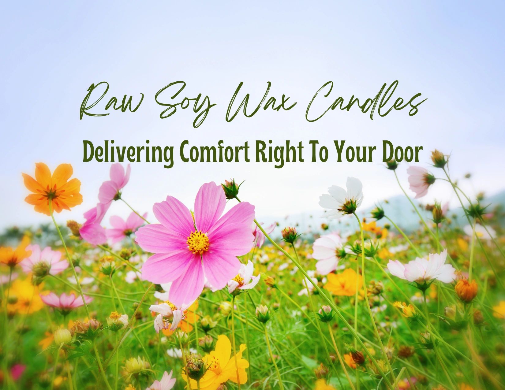 Raw Soy Wax Candles
