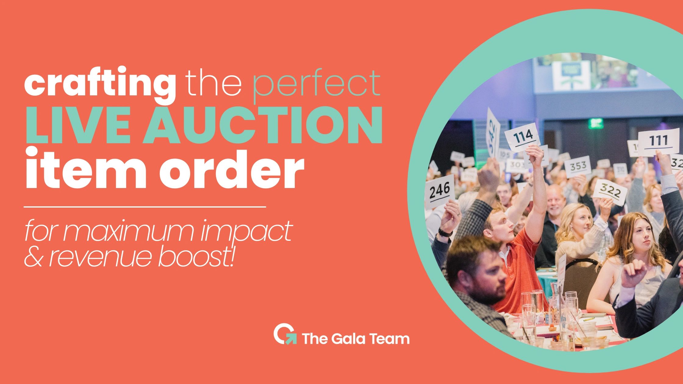 How to Order Live Auction Items to Maximize Revenue