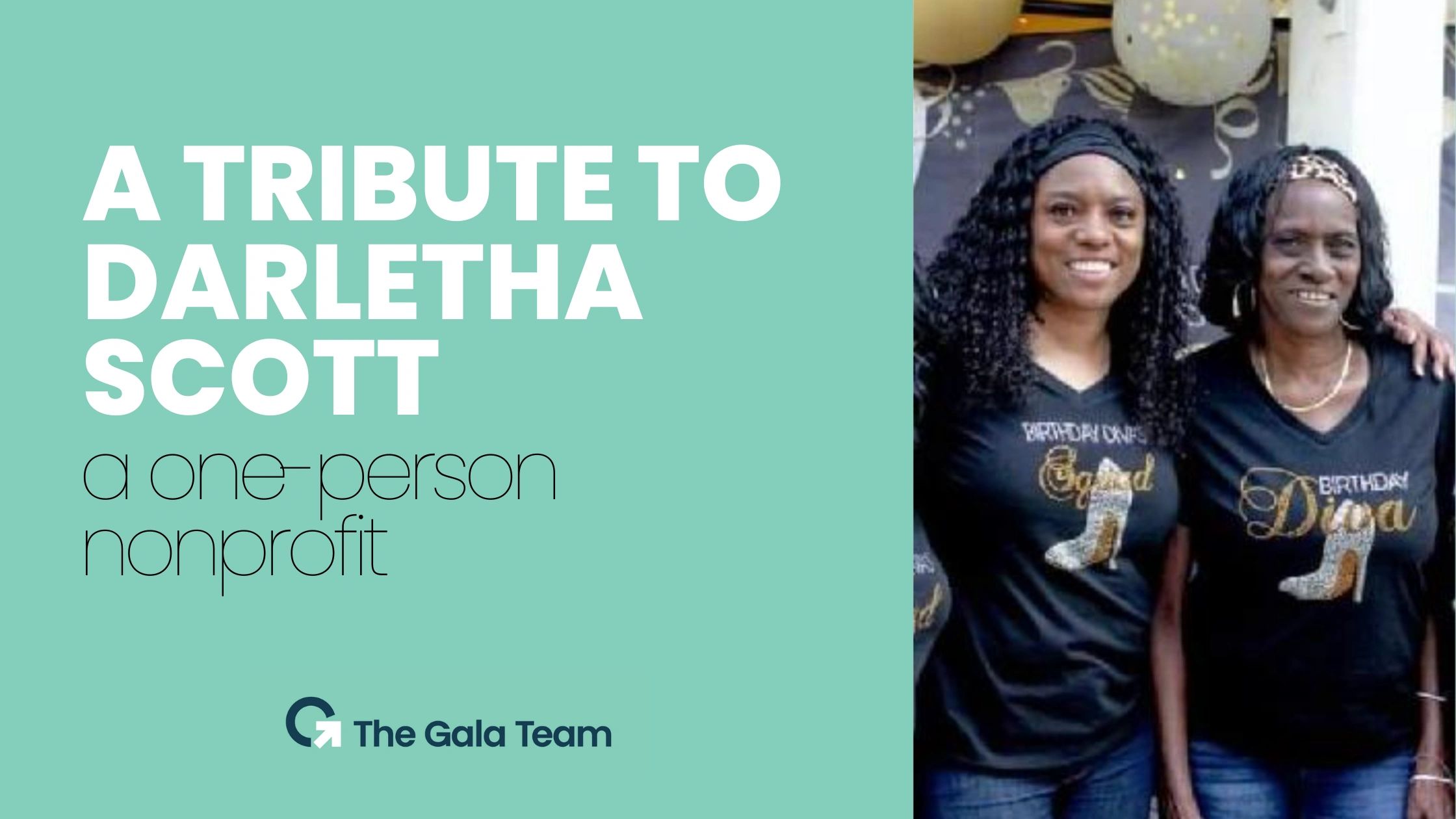A One-Person Nonprofit: Darletha Scott
