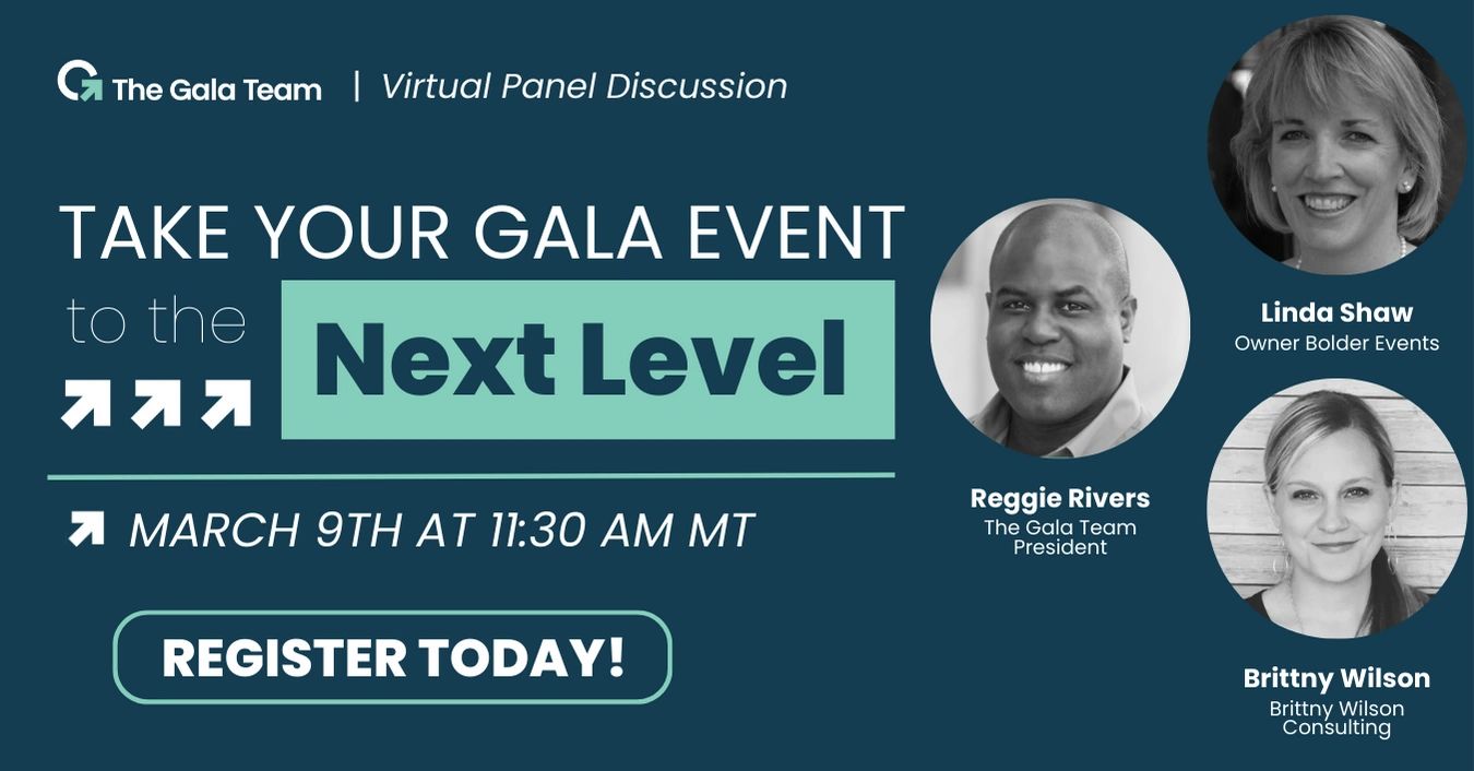 Take Your Gala Event to the Next Level: A Panel Discussion