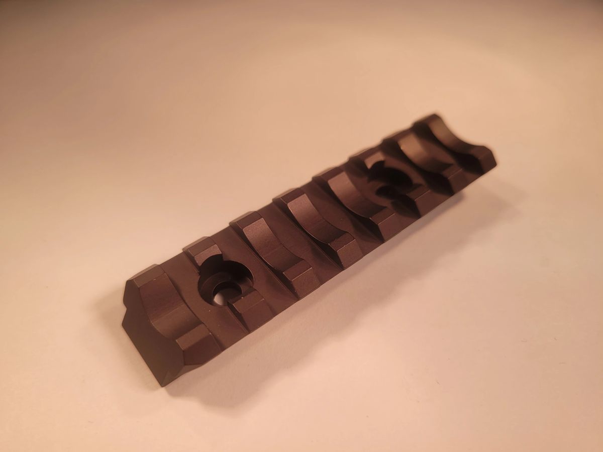 3.150" long m-lok Top Rail for Sig MCX w/Lancer CF handguards