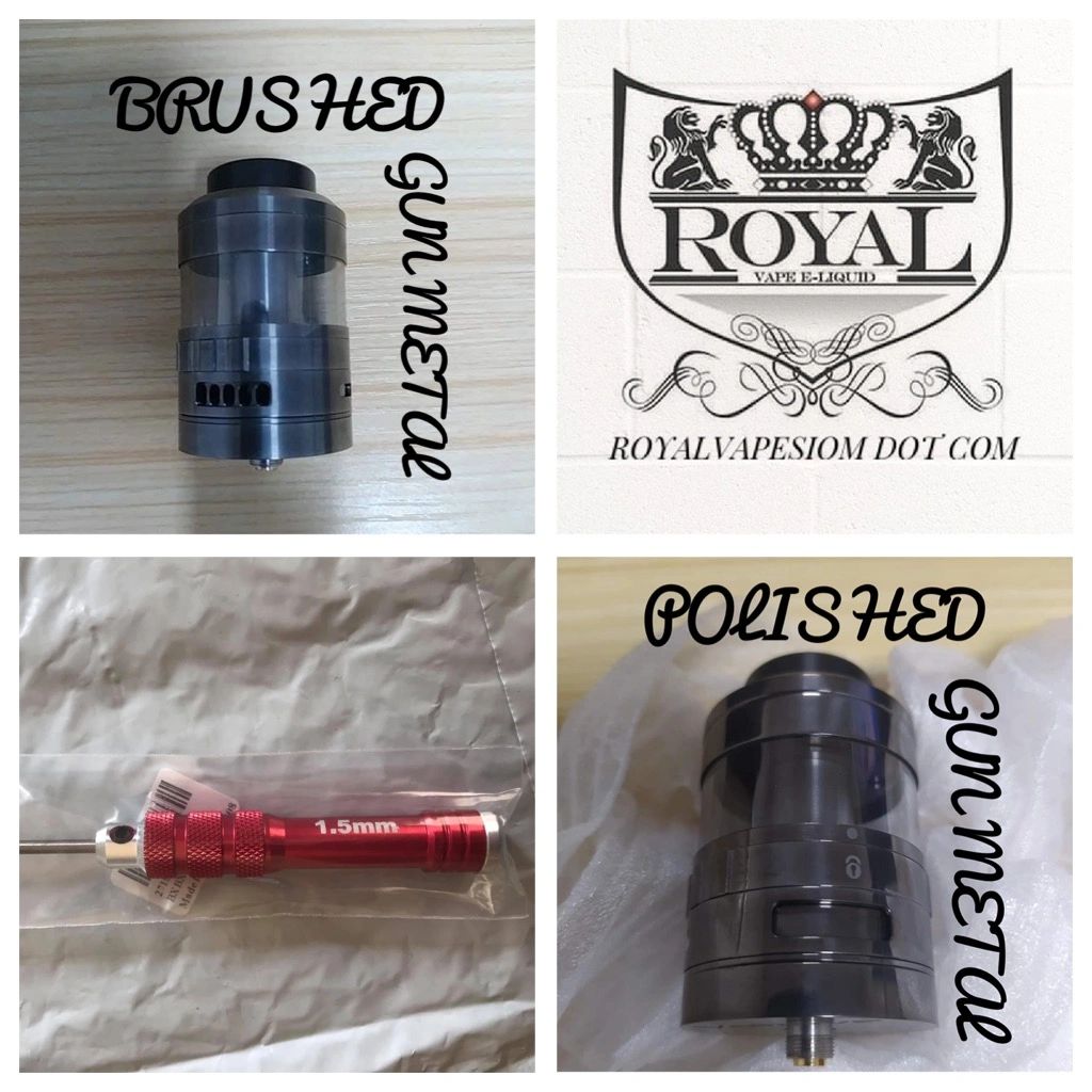 Voltrove 35mm V2 LE RTA Gun Metal * Free Hex Driver whilst stocks last ...