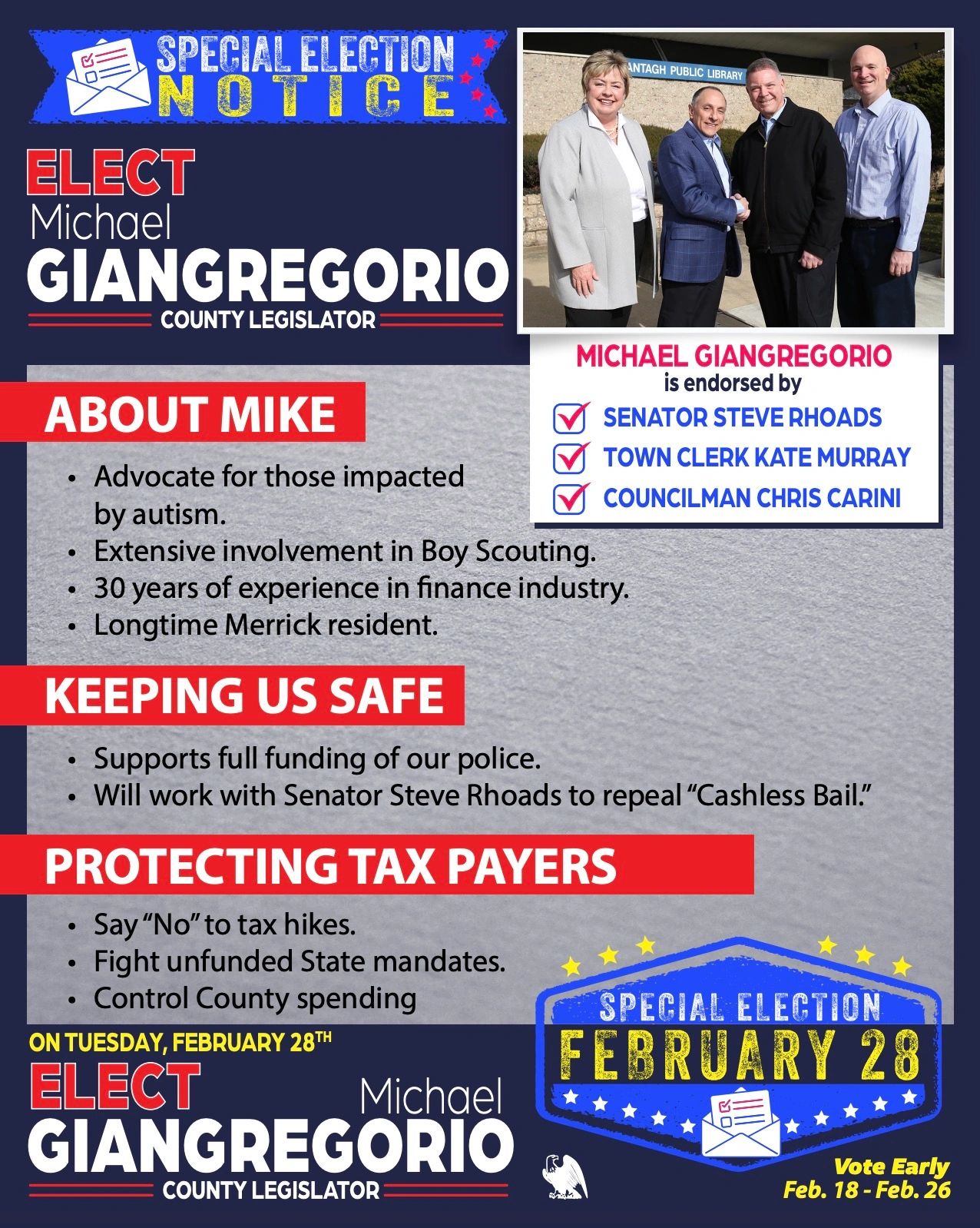 Michael Giangregorio for County Legislator