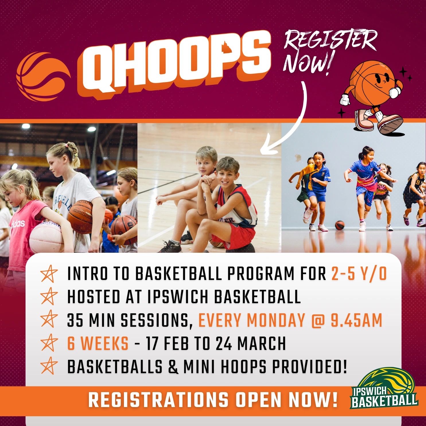 Basketball Queensland Unveils New QHoops Program at IBA