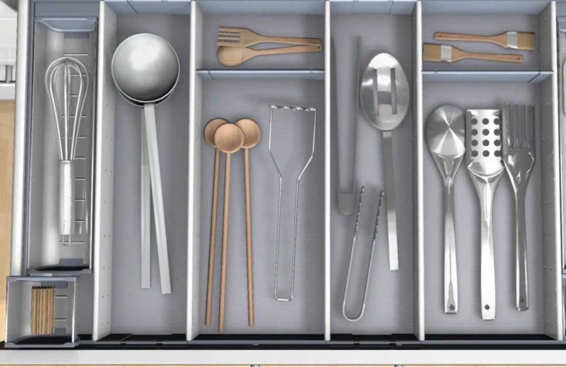Blum Orga-line Utensil Divider set
