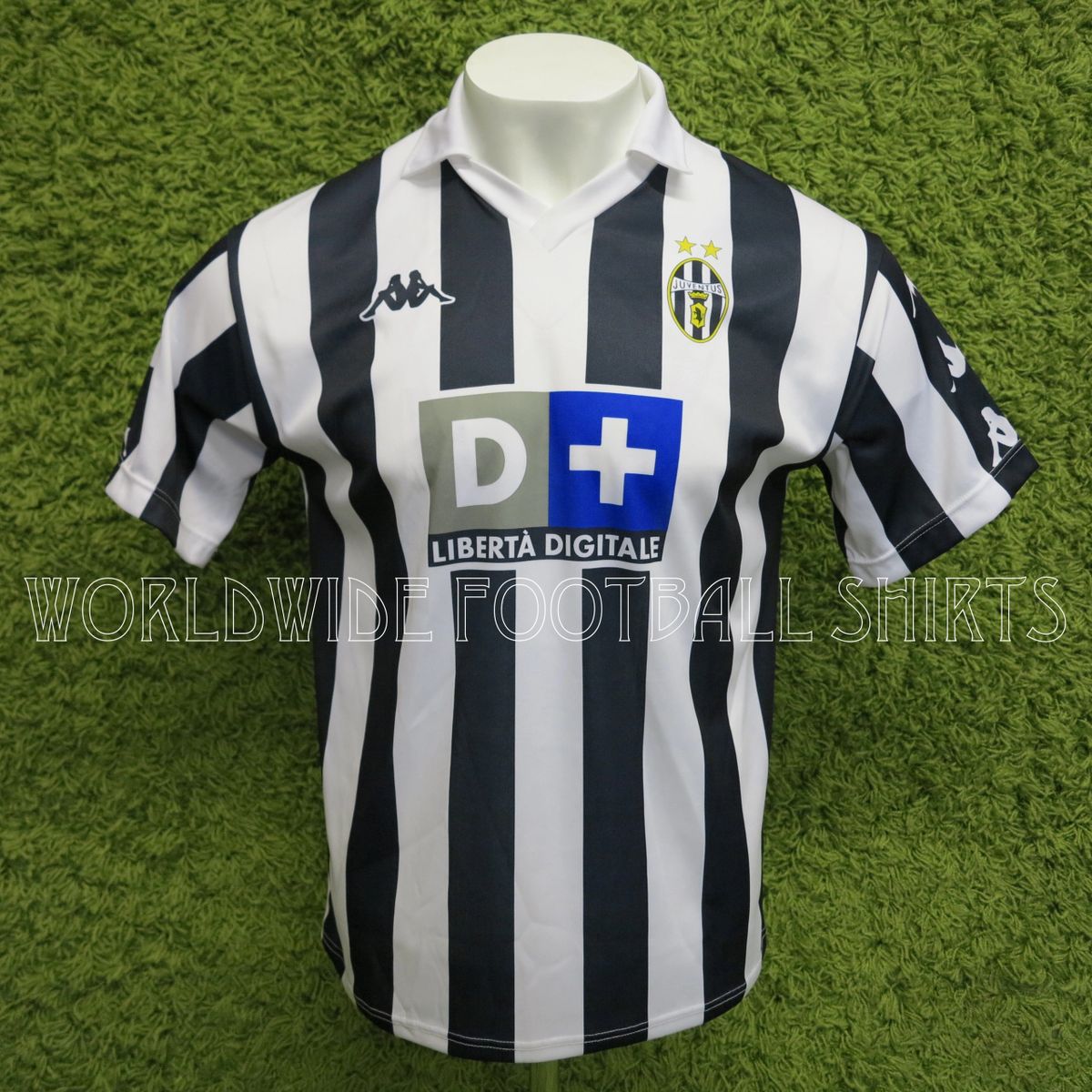 1999-2000 JUVENTUS HOME BASIC FOOTBALL SHIRT M 9/10 MINT