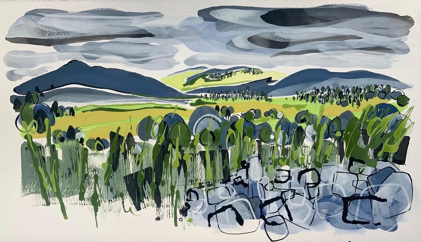 Cheryl Leach - Paintings Art Landscape Welsh Artist