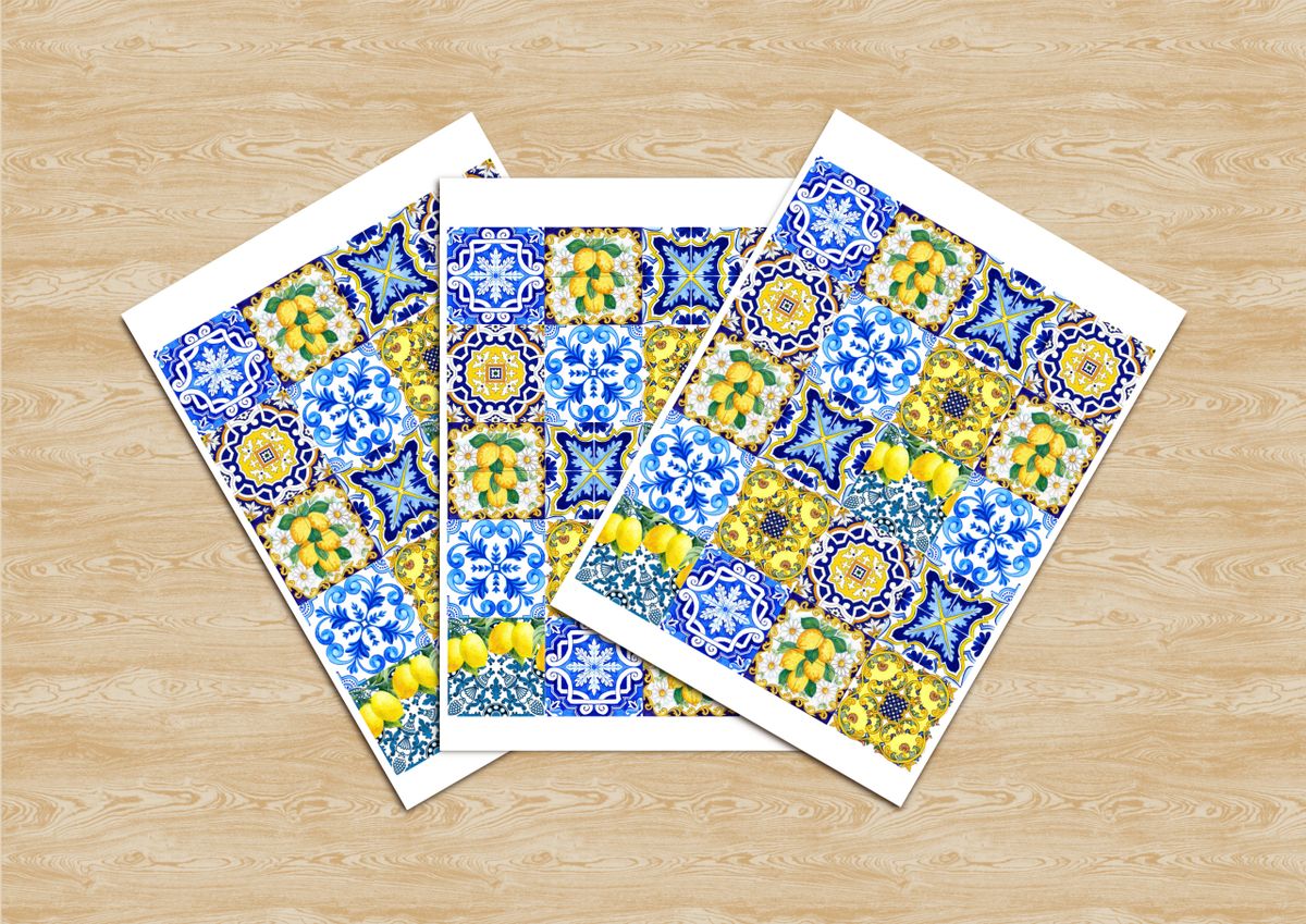 Lemon Positano Edible Icing Sheet/Cake Wrap