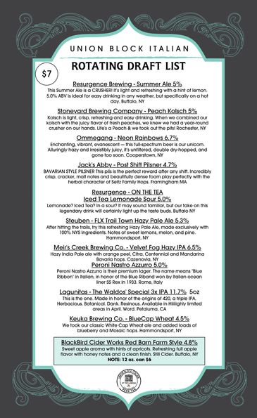 Home [unionblockitalian.com]