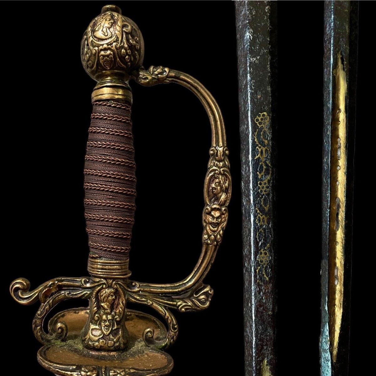 **SOLD** Late 17th Century North European Court Sword With Beautiful ...