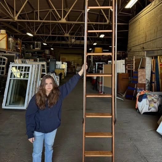 Library Ladder by Alaco Ladder Co.