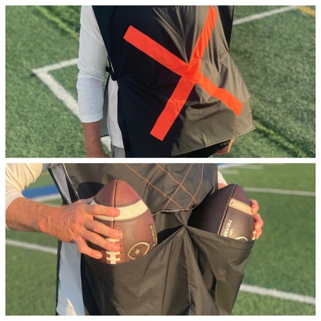 Ball Dryer Intros New RAINPROOF 2-Football Vest!