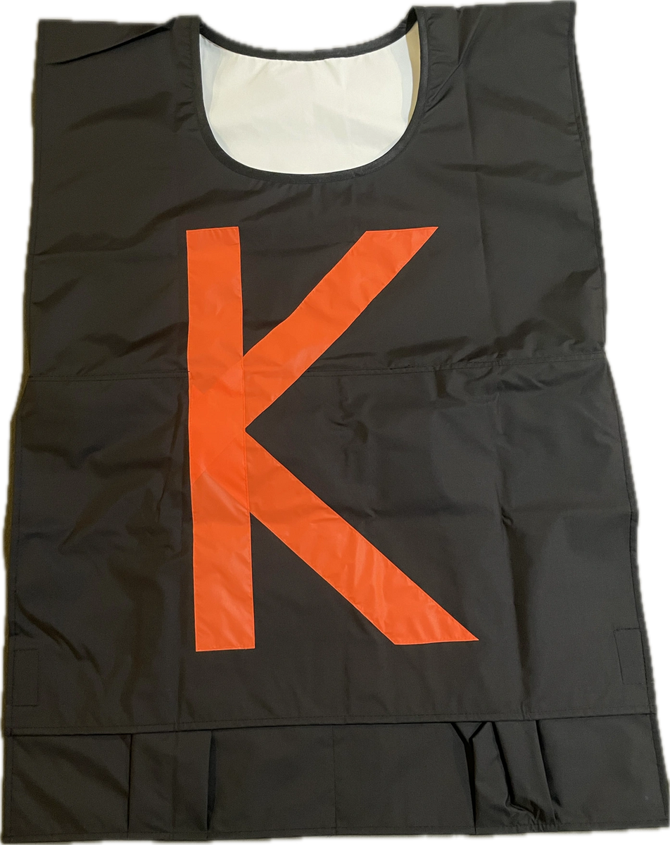 New 2025 Model! "Rain Proof" 2-Football Sideline Vest for K-Balls! Made ...