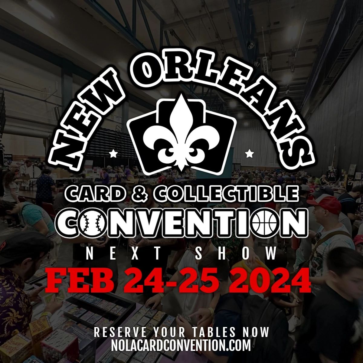 Sports Cards and Memorabilia Convention in New Orleans
