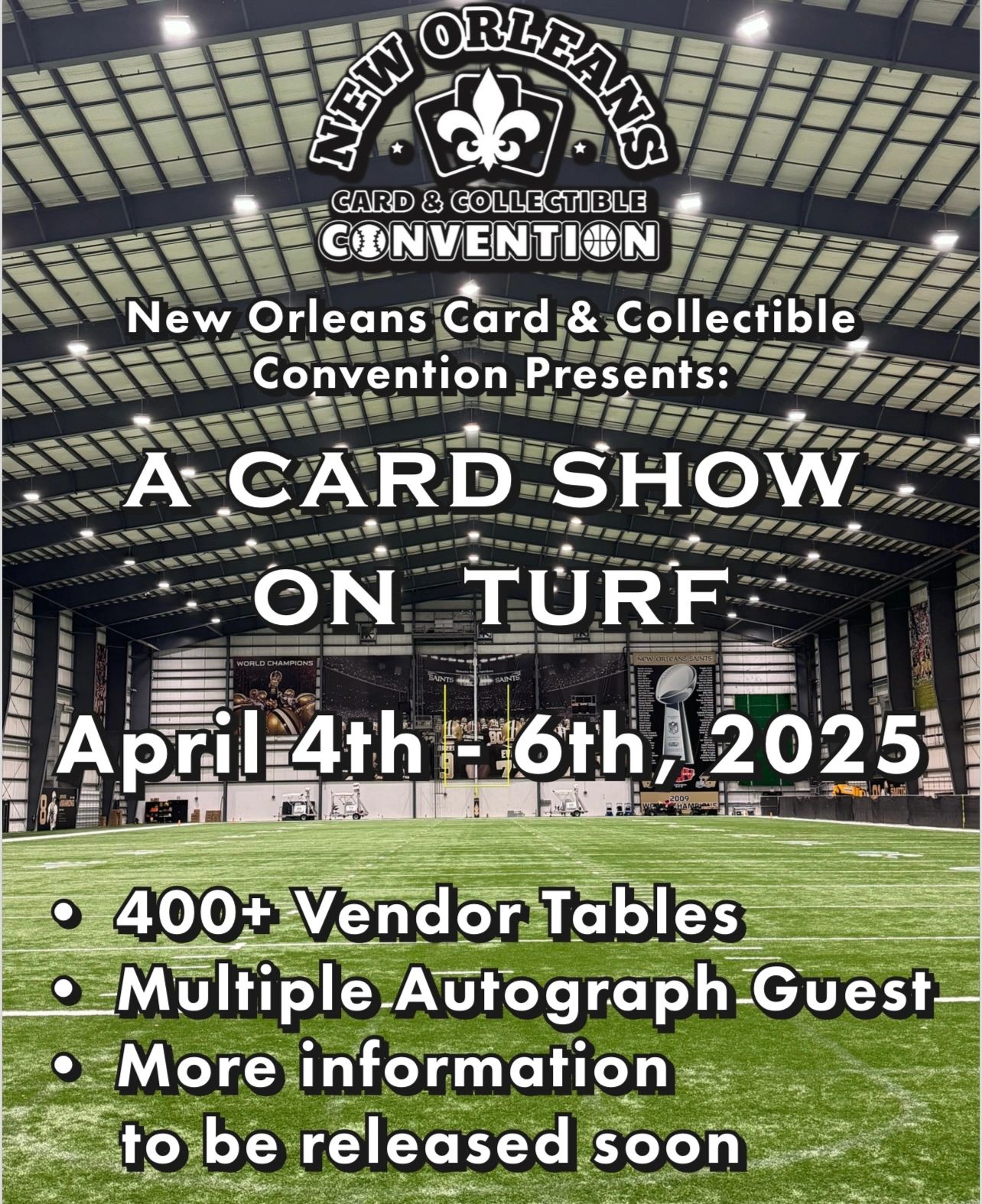 Sports Cards and Memorabilia Convention in New Orleans
