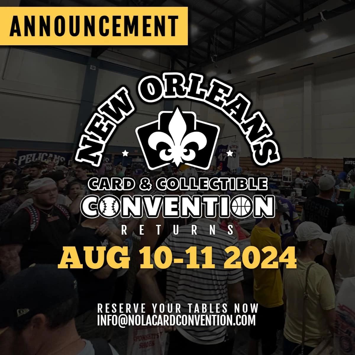 Sports Cards and Memorabilia Convention in New Orleans