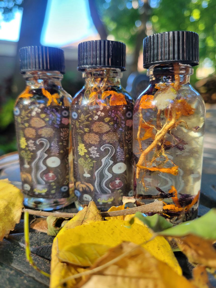 Final Harvest Oil-Conjure Tool, Ancestor Work, Divination, Samhain