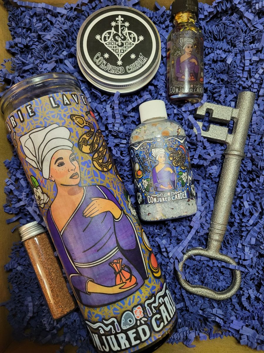 Marie Laveau Conjure Box-Vodou Queen-Protect, Heal, Money, Court