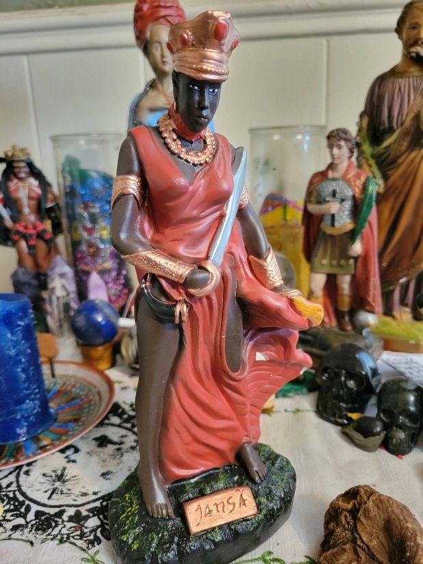 Iansa-Yansa-Oya-Warrior Goddess of Passion. Rules the Winds, Storms and ...