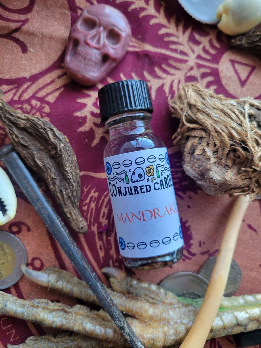 Mandrake Oil-Powerful Aphrodisiac-Brings Wealth and Protection