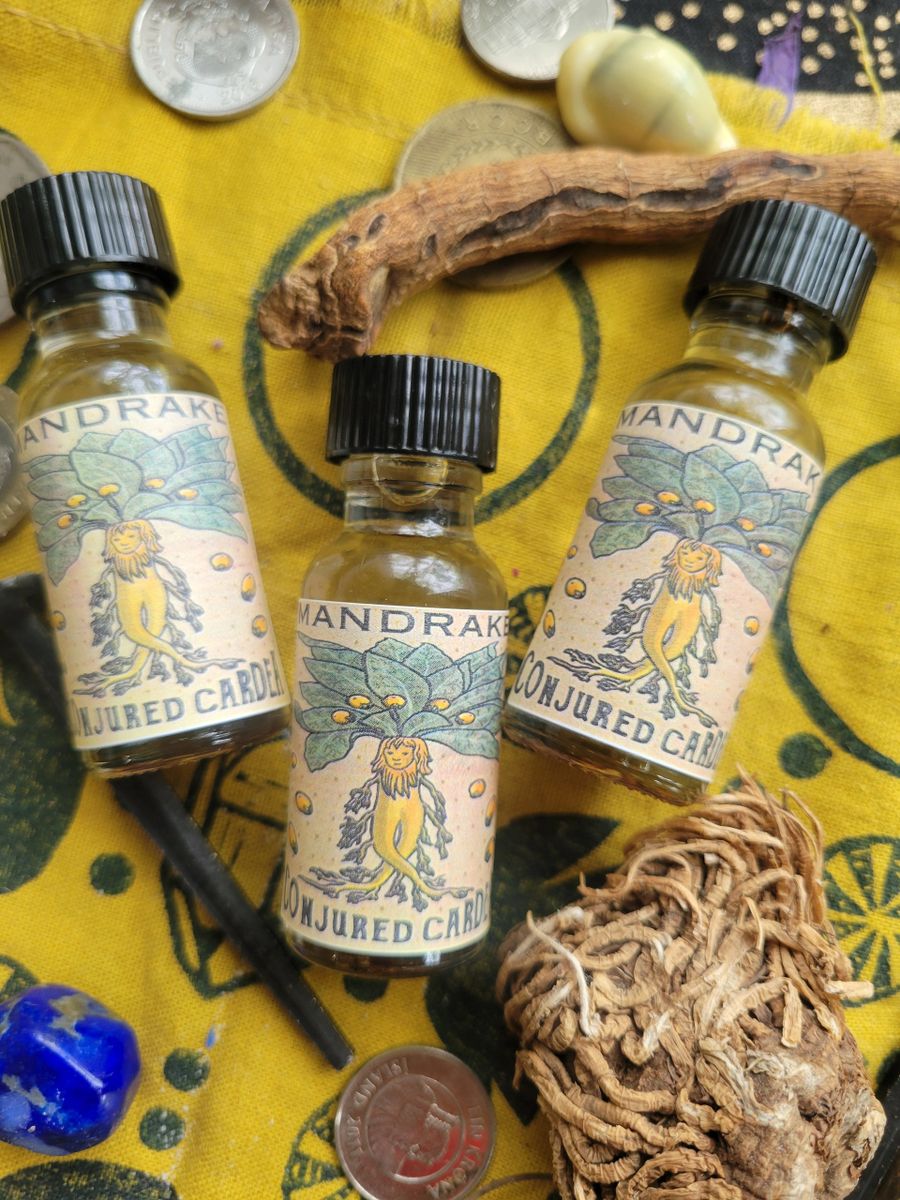 Mandrake Oil-Powerful Aphrodisiac-Brings Wealth and Protection