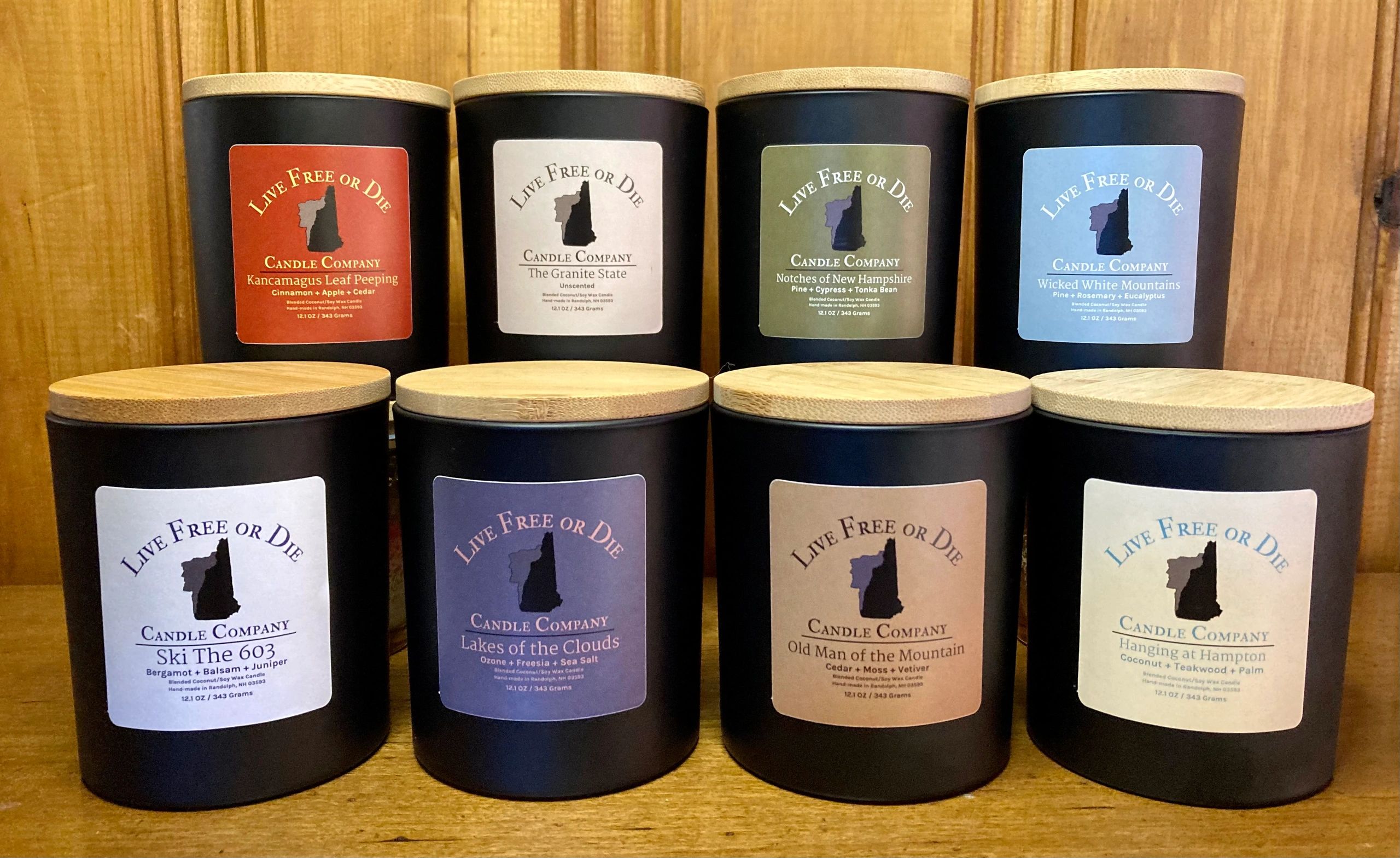 Shop for Home Candles at Live Free or Die Candle Company