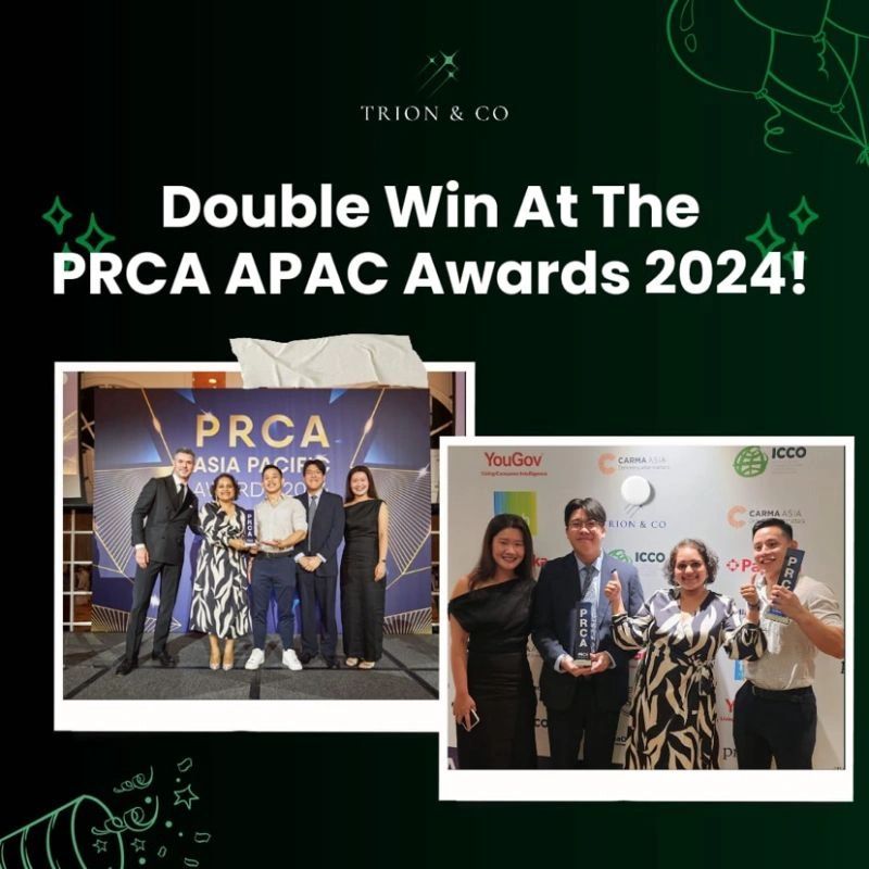 WE WON! PRCA APAC Awards 2024