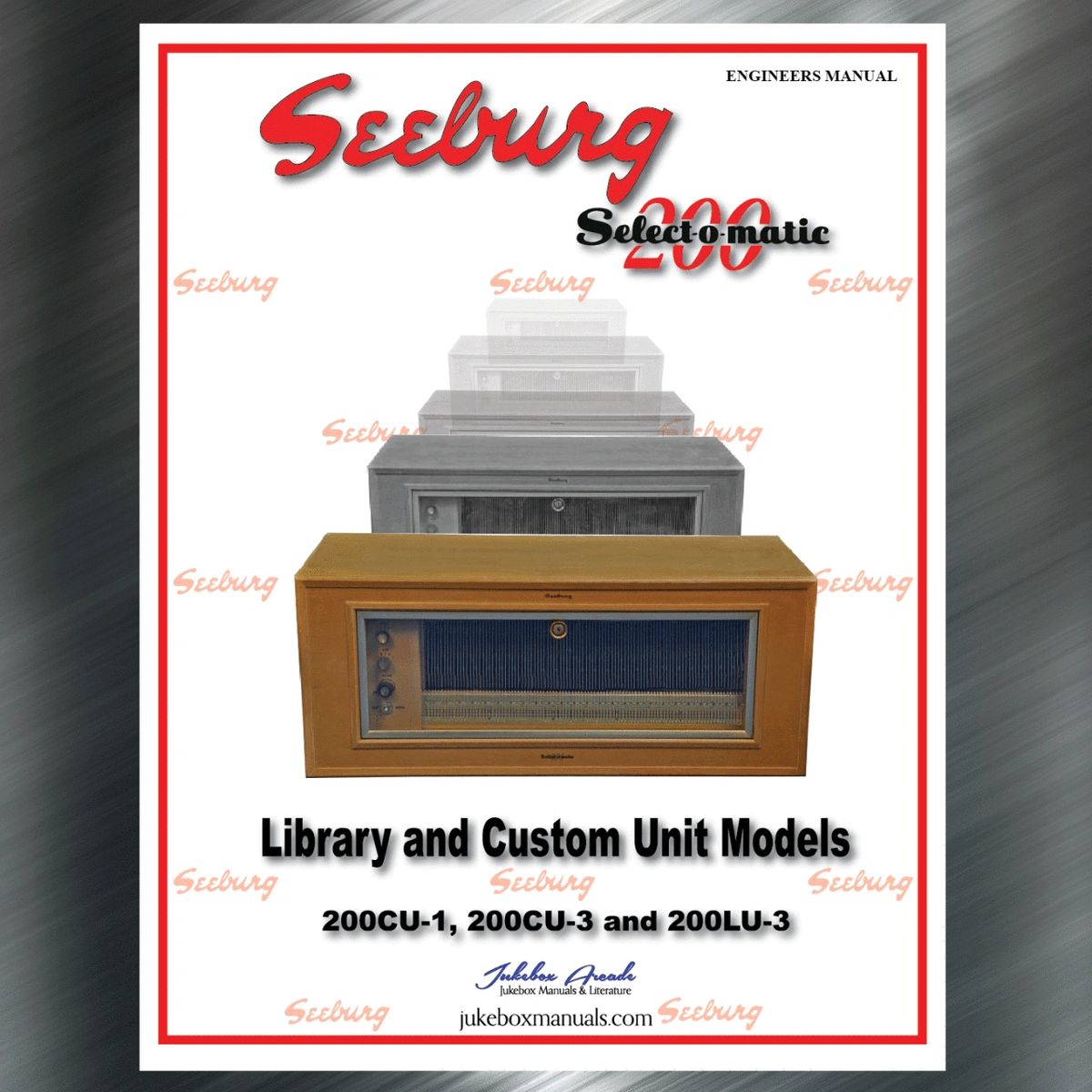 SEEBURG Library Units 200CU-1 200CU-3 and 200LU-3