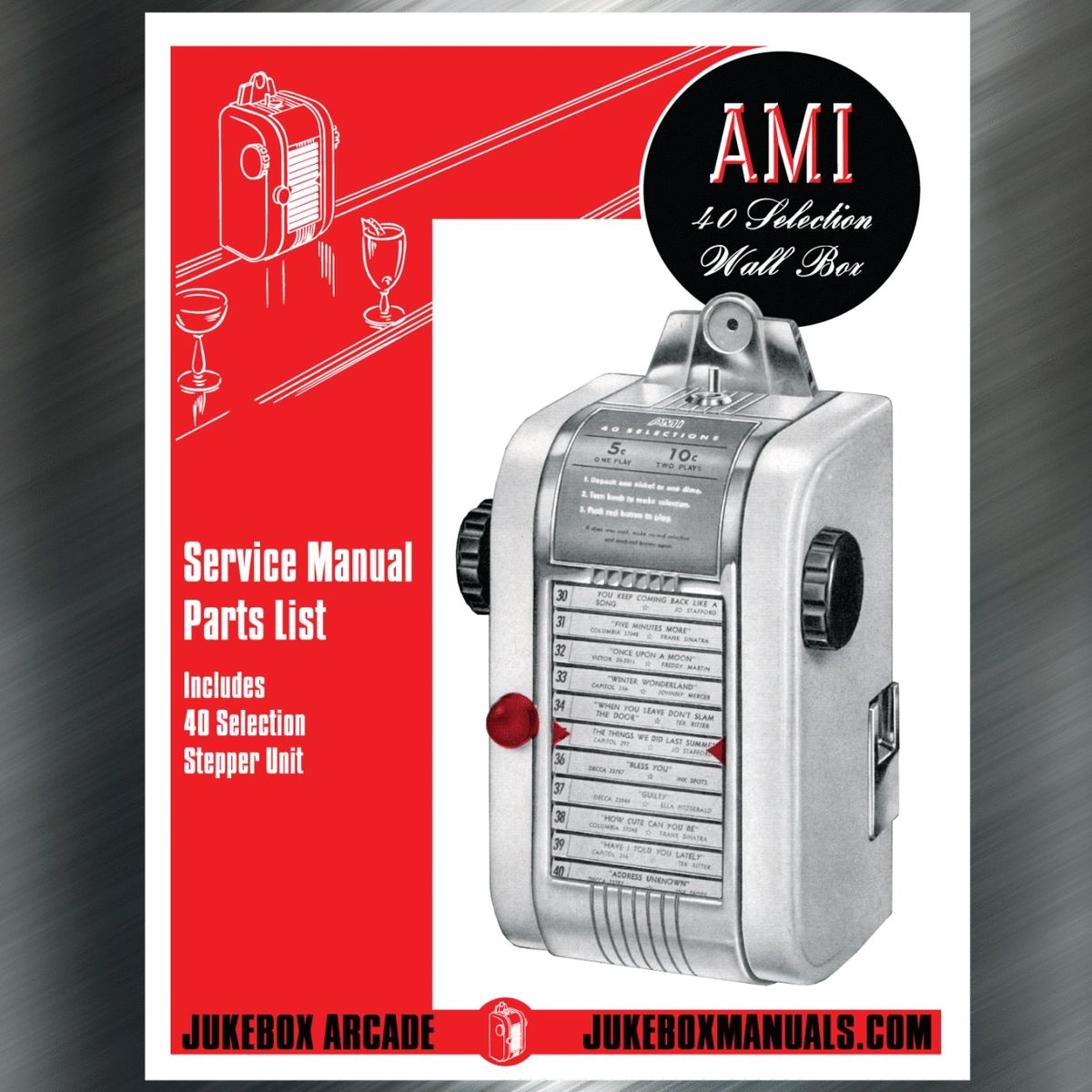 AMI 40 Selection Wall Box & Stepper