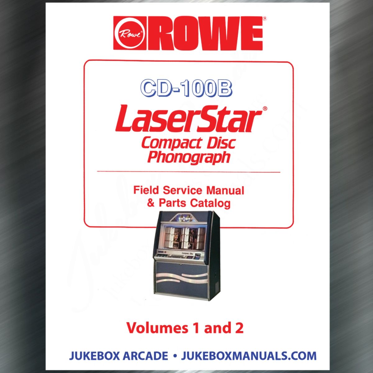ROWE CD-100B LaserStar Service and Parts Manuals