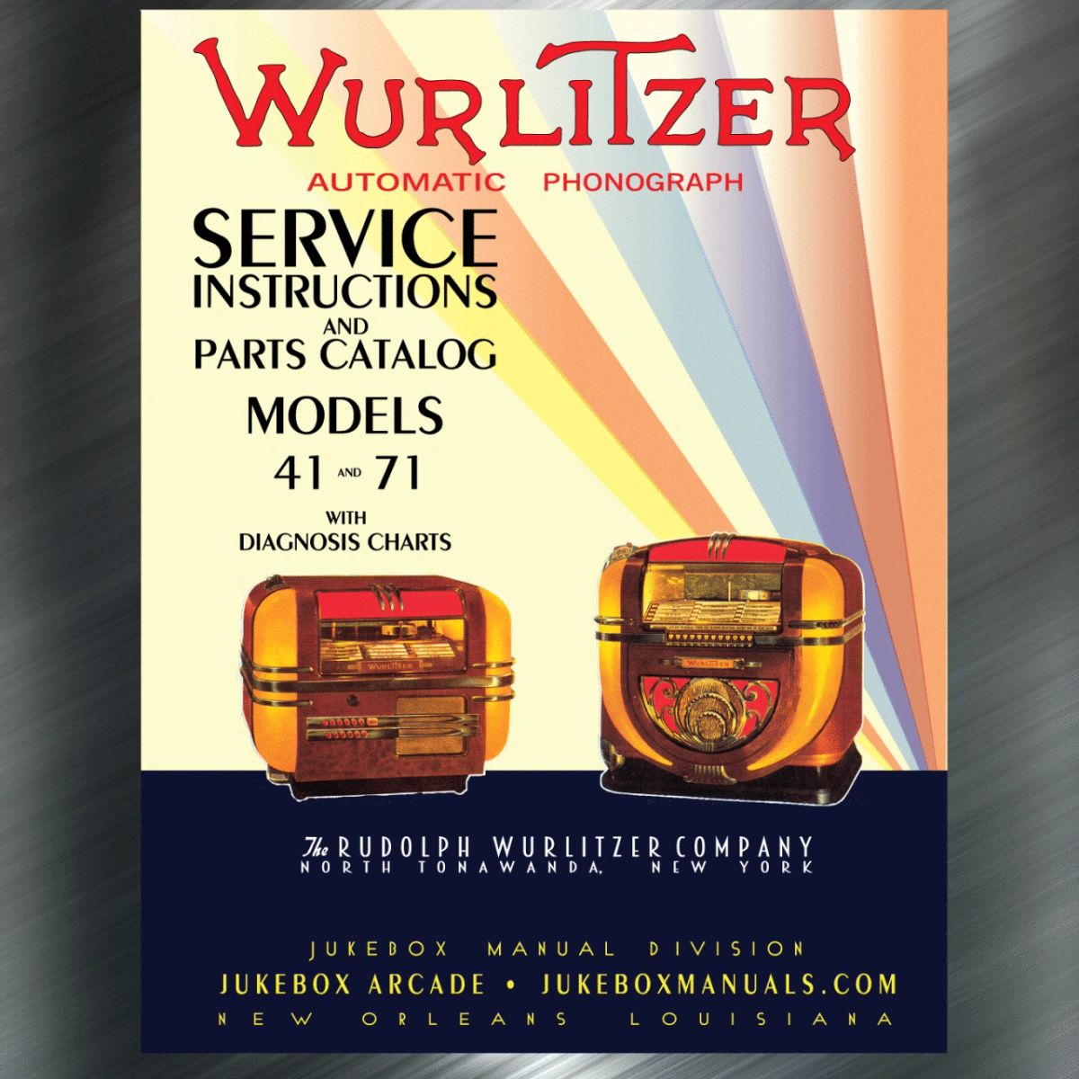 WURLITZER-MODELS-41-71