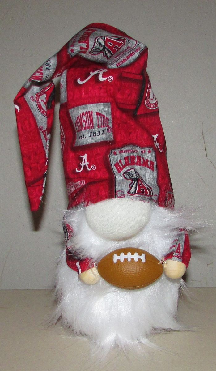 Alabama Crimson Tide Football Gnome