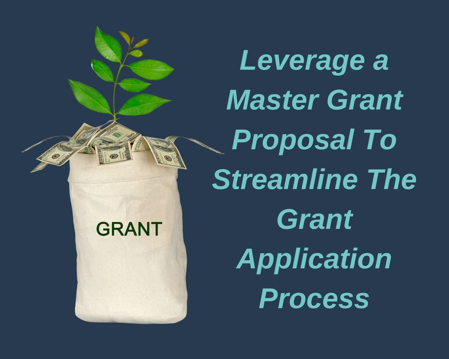 Streamline the grant process with a Master Grant Proposal