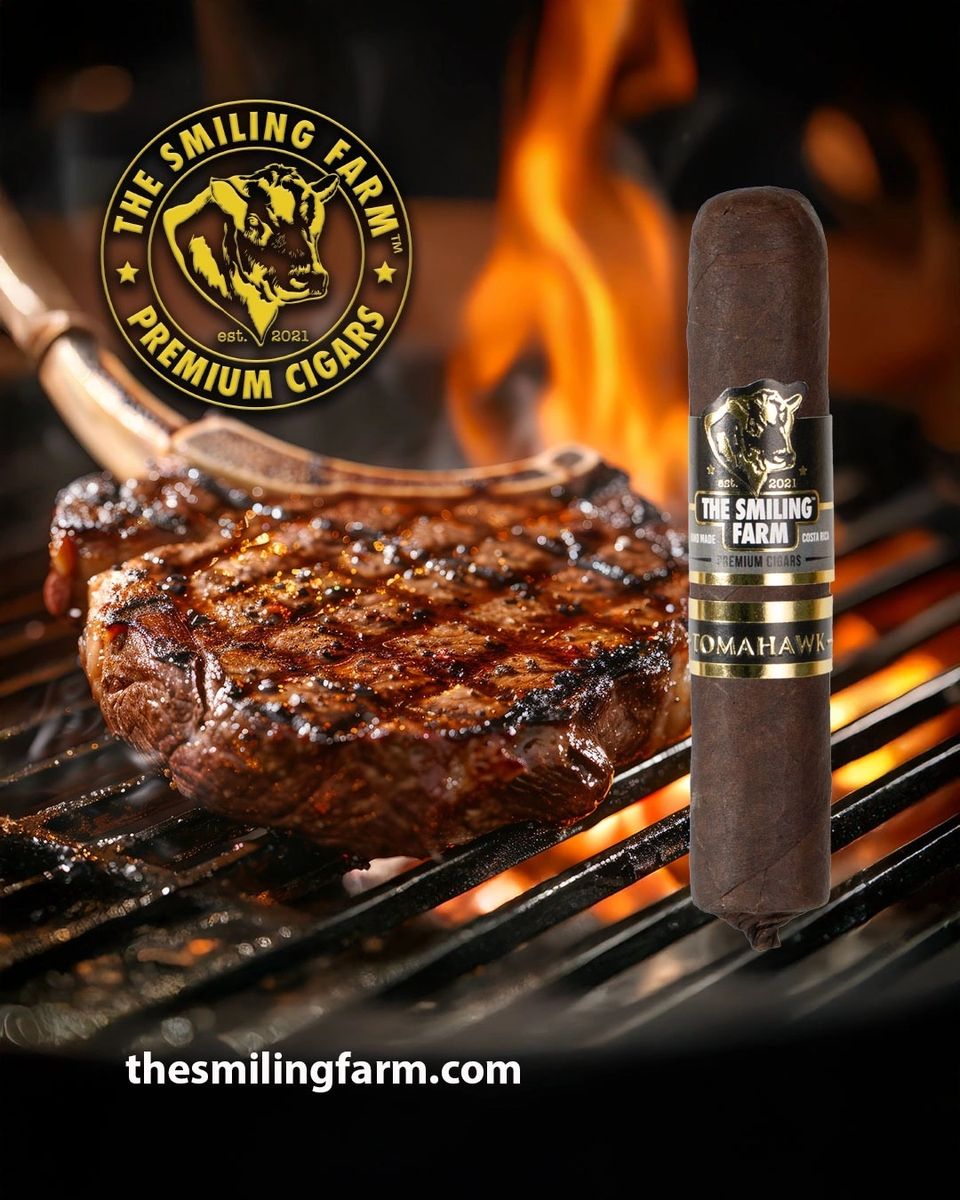 The Smiling Farm Tomahawk Cigar 60x5-Gordo-Intensity: ︎ ︎ ︎ ︎ ︎ Medium ...