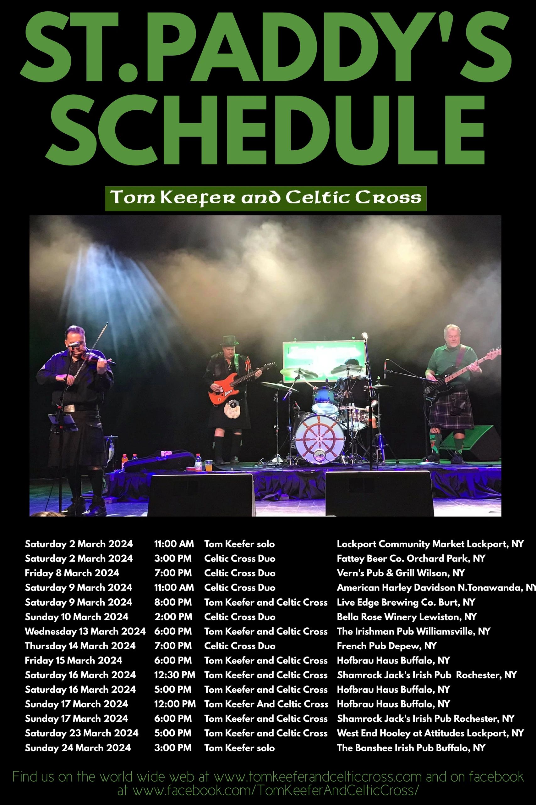 Tom Keefer and Celtic Cross