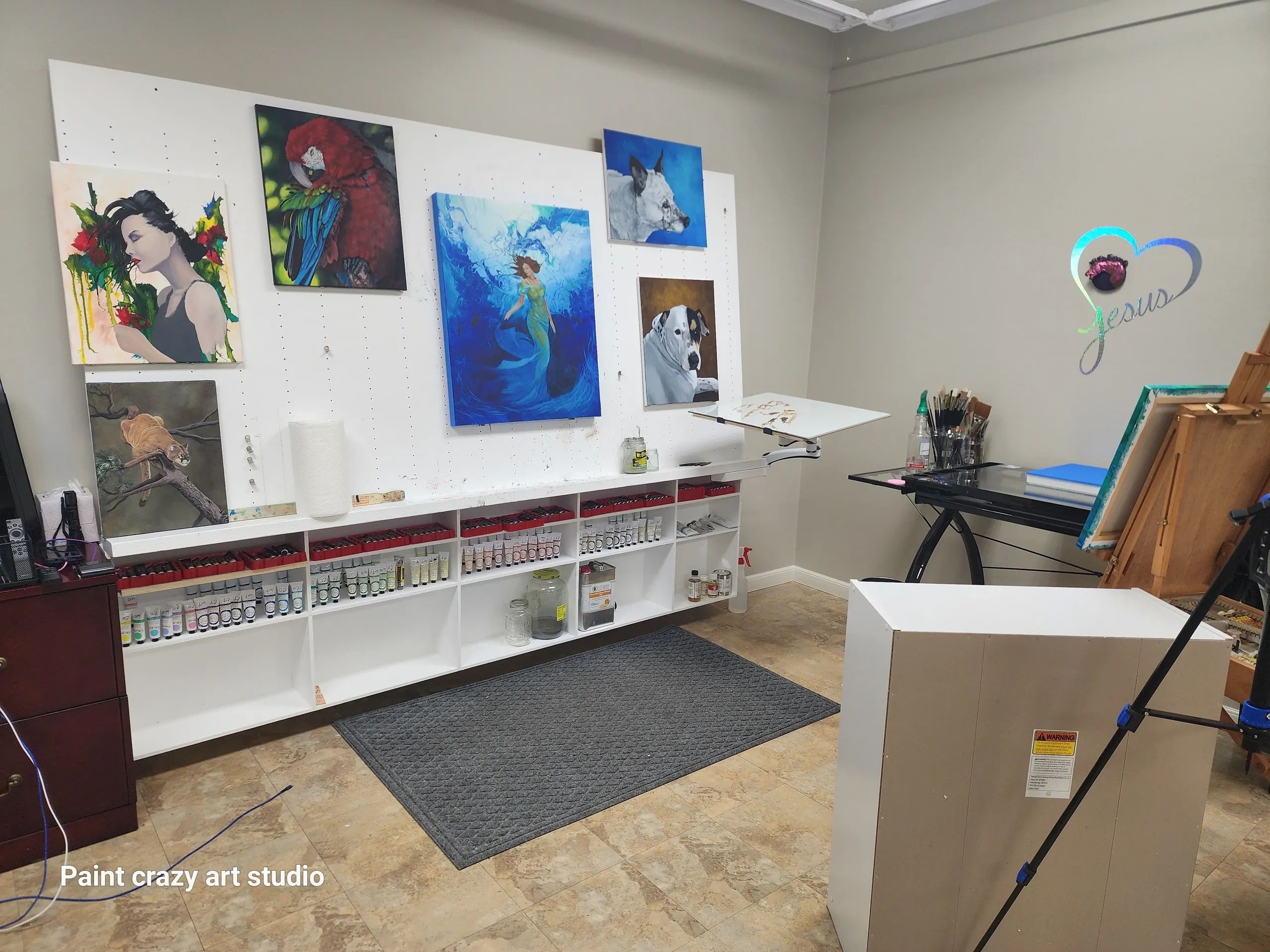 Paint Crazy Art Studio - Commission Art, Pet Portraits, Art Studio