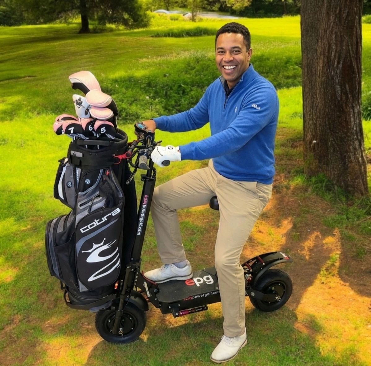 easyPowergolf.com - Golf Scooter, Golf Equipment, Golf Scooter