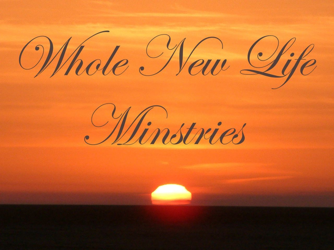 Whole New Life Ministries