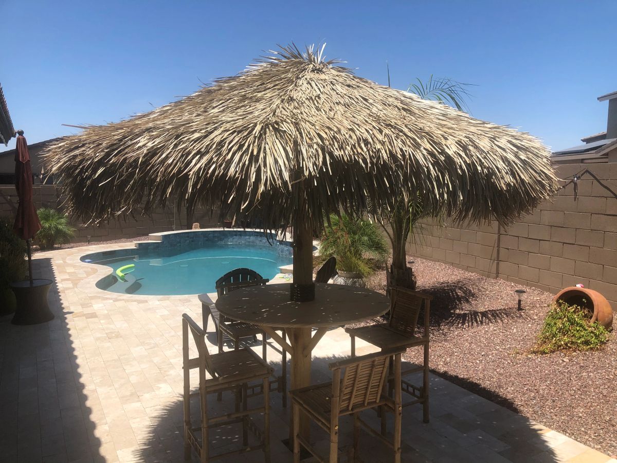 Palapa Company Do It Yourself Palapa Kits- 7, 9, 12 foot palapa kits