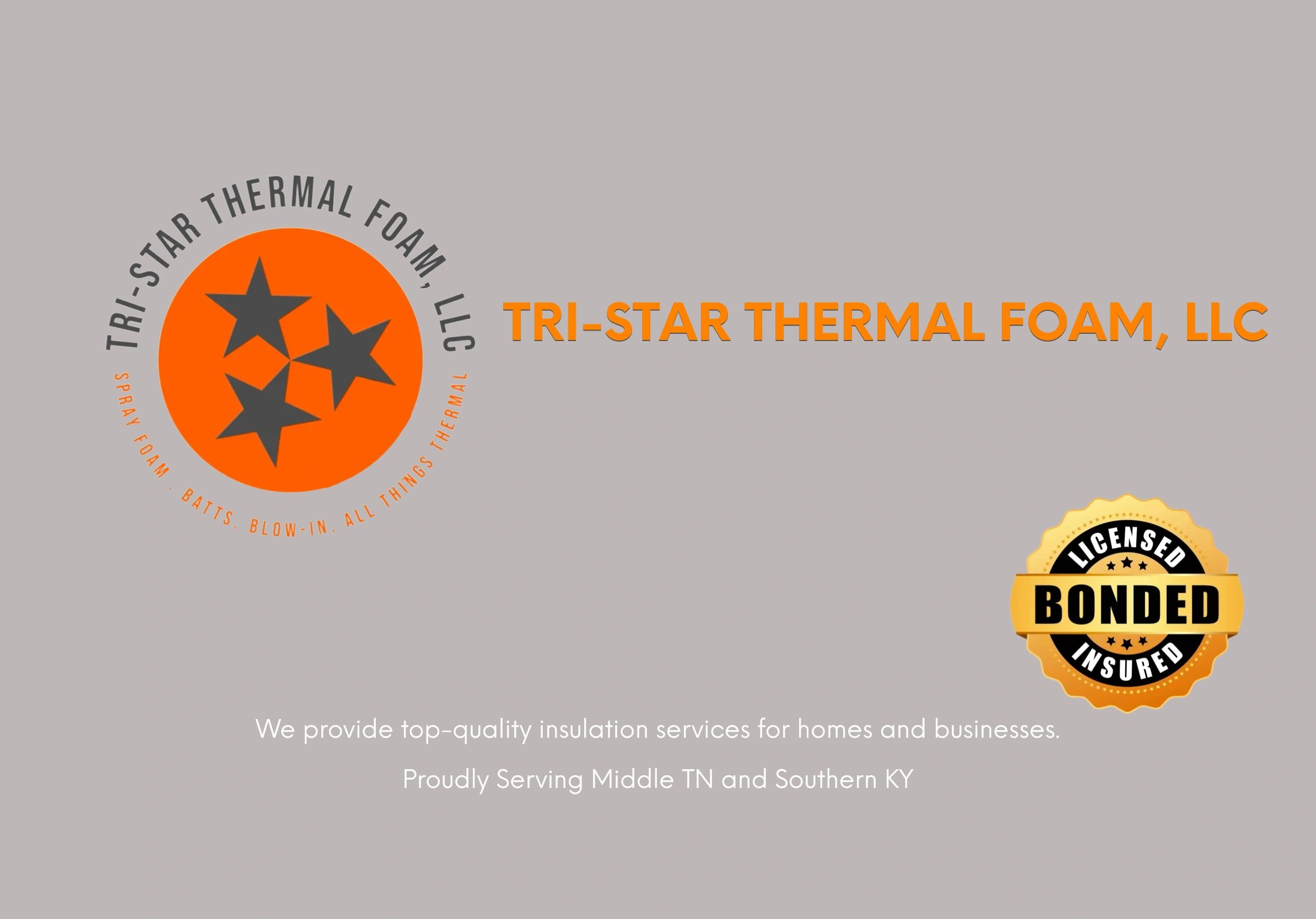 Spray Foam Insulation Services | Tri-Star Thermal Foam