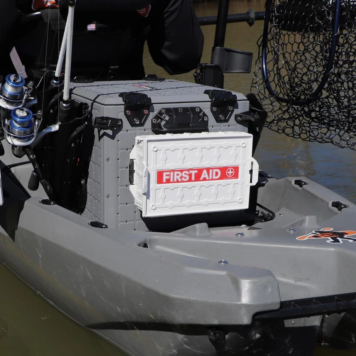 Reel Essentials First Aid Kit with Dry Bag TracPak and Quick Release Base