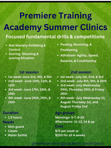 Soccer Training - Premiere Training Academy