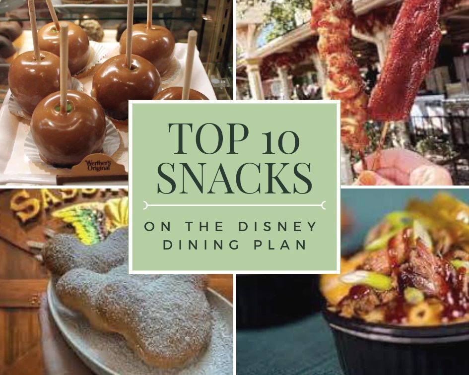 The 10 Must Have Snacks on the Disney Dining Plan