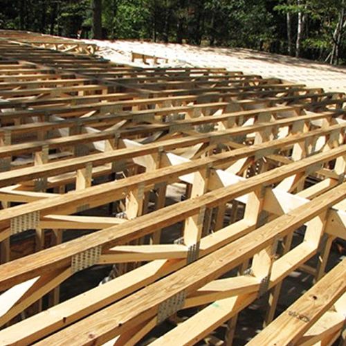 Engineered Floor Trusses Automated Building Components Floor Trusses