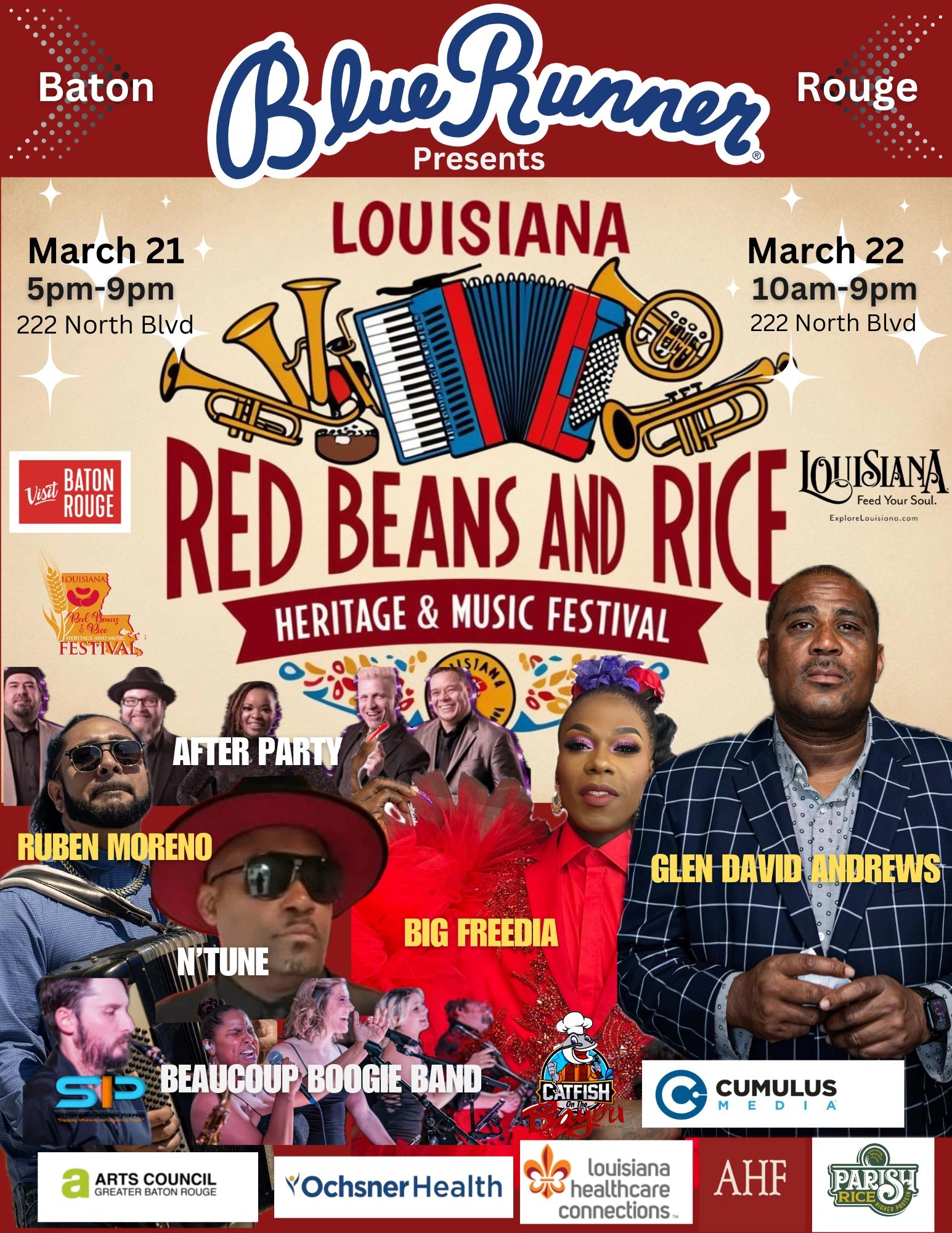 Louisiana Festivals | Red Beans & Rice Music Festival