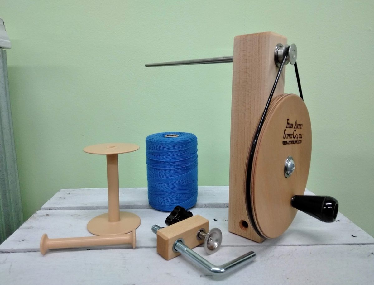 Handcrafted Maple Weaver's Bobbin Winder