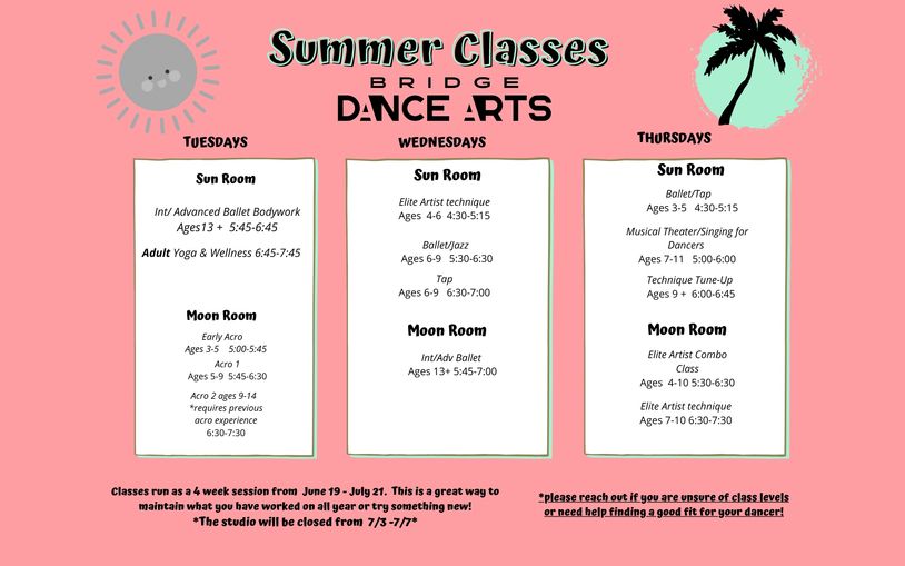 Summer Dance Classes
