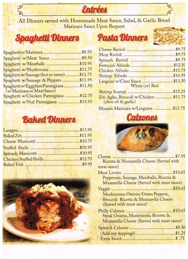 Alberto's Pizzeria Family Italian Restaurant