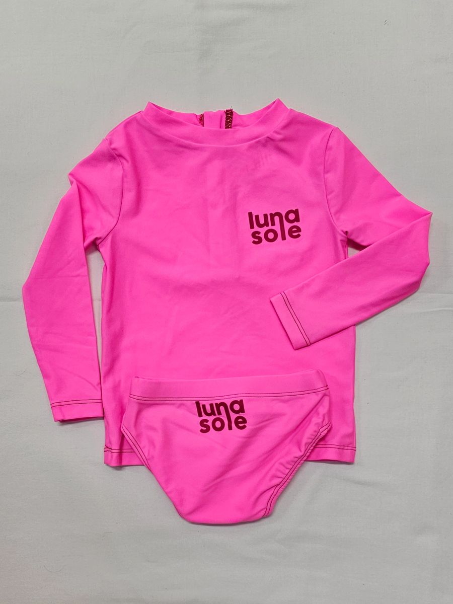 Swim Rashie | Long Sleeve | Strawberry | UPF 50+