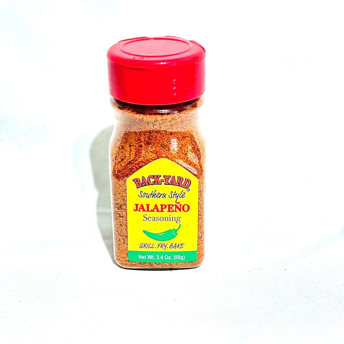 BACK-YARD Southern Style Seasoning - Jalapeno- 3.4oz 3 pack